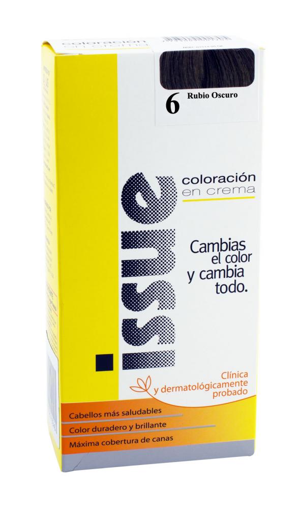 TINTE ISSUE KIT 47 GR RUBIO OSCURO 6 | TIA S.A. TINTE ISSUE KIT 47 GR RUBIO OSCURO 6 | TIA S.A.